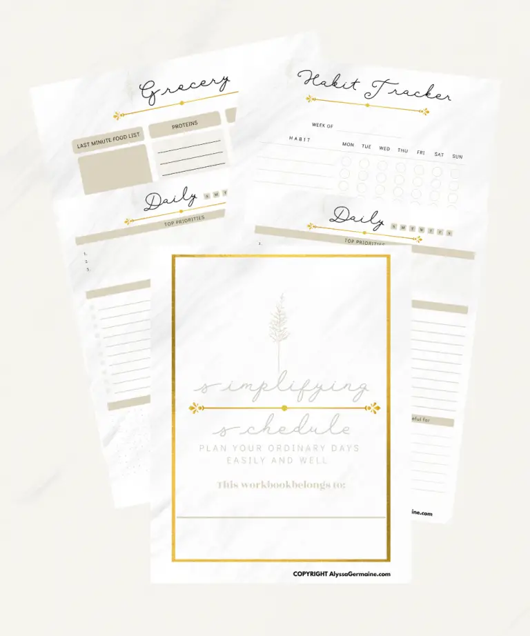 Simplifying Schedule Guide - How To Simplify Your Daily Schedule ...